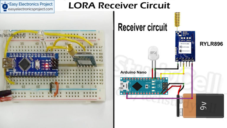 LoRa Arduino control Relay circuit - Electronics Projects