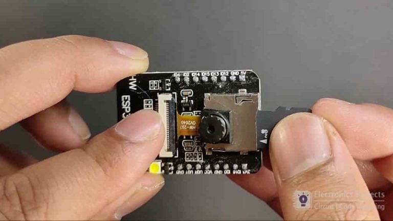 Motion Sensor Camera - ESP32-CAM project - Electronics Projects
